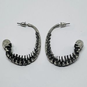 Jewelry | Mermaid Skeleton Fetal Position Spine Spinal Cord Goth Punk ...